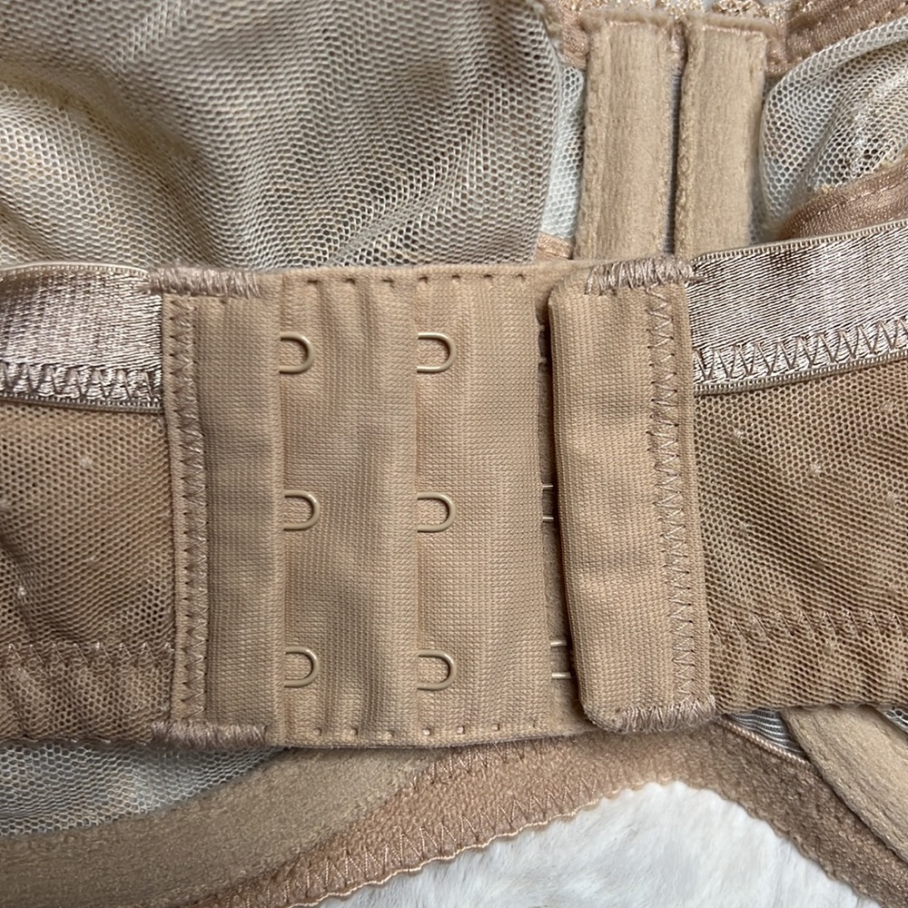 Wacoal Retro Chic Sheer Lace Underwire Bra 855186 38dd - Gem